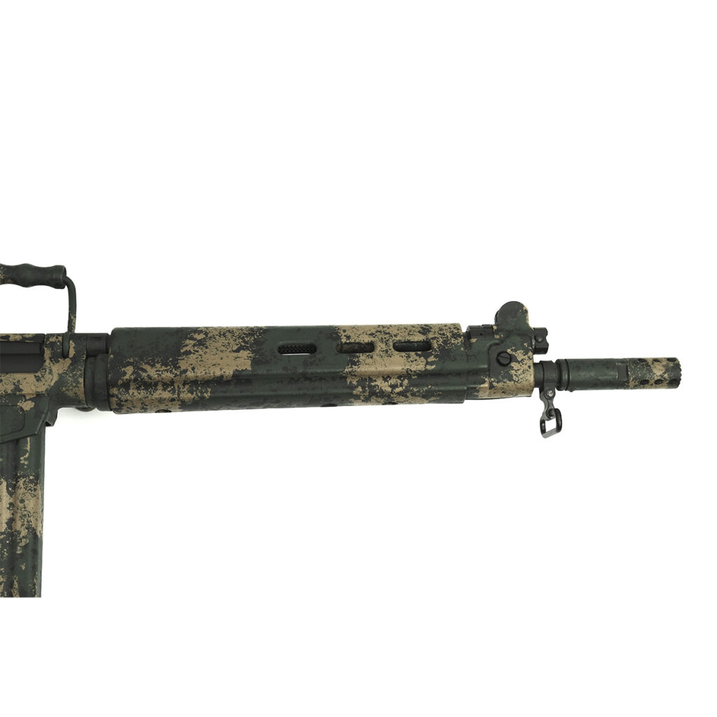 DS Arms SA58 FAL 16" Kommando Carbine Custom Profile Barrel, 7.62x51mm ...